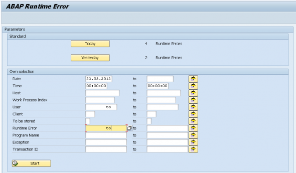 ABAP Workbench – How To Use System Logs And Short Dump Analysis
