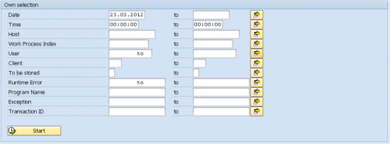 ABAP Workbench – How To Use System Logs And Short Dump Analysis