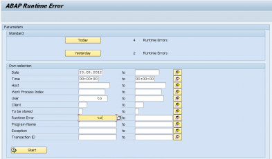 ABAP Workbench – How To Use System Logs And Short Dump Analysis