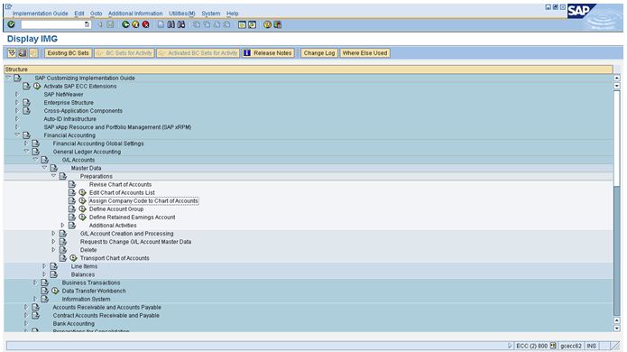 How To Create A Chart Of Accounts In SAP