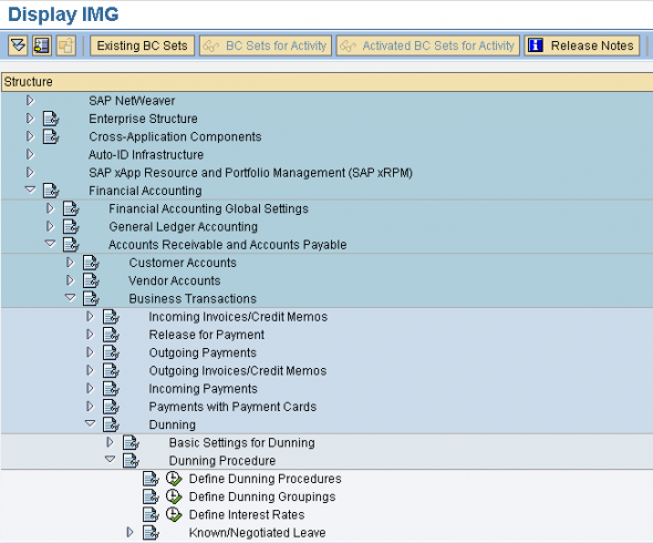 Dunning Letters In SAP